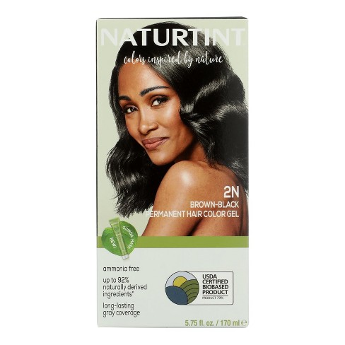 Naturtint Black Brown Permanent Hair Color 2n - 5.6 Fz : Target