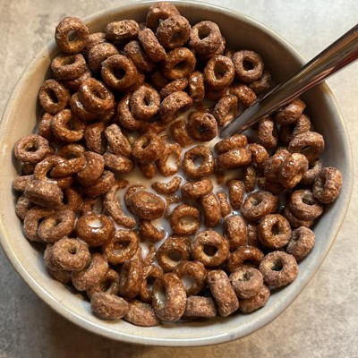 General Mills Family Size Chocolate Cheerios Cereal - 19.2oz : Target