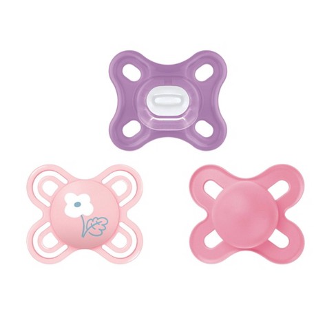 Mam Newborn Pacifier Variety Pack - 3pk - Girl : Target