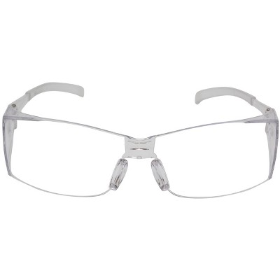 Calabria Sts-018cl Shatterproof Polycarbonate Safety Glasses In Clear ...
