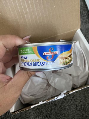 Swanson White Premium Gluten Free Chunk Canned Chicken Breast in Water ...