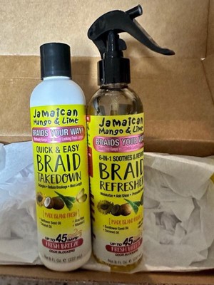 Jamaican Mango & Lime Relief Refresh Shine Texturizing Hair Spray - 8oz ...