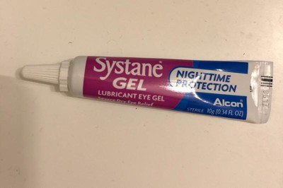 Systane Gel Nighttime Protection Eye Lubricant - 0.35 Fl Oz : Target