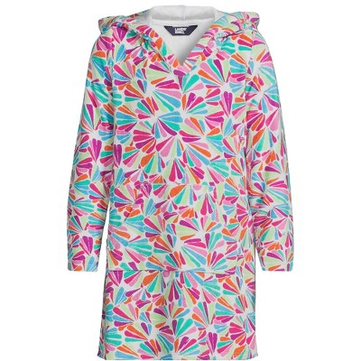 Girls Crochet Beach Cover Up Lightweight U Neck Kids Swimwear Above ...