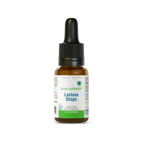 Seeking Health Lactase Drops, Supports Lactose And Dairy Digestion, For ...