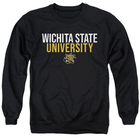 Wichita State University Official Stacked Unisex Adult Crewneck ...