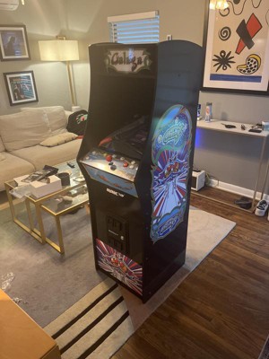 Arcade1up Galaga Deluxe Arcade Machine, Built For Your Home, 5 Foot ...