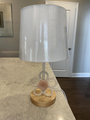 Novelty Flower Table Lamp - White/pink - Cloud Island™ : Target