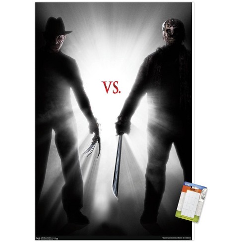 Trends International Freddy Vs. Jason - Light Unframed Wall Poster ...