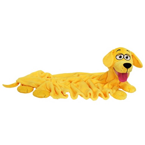 Happy Nappers Cuddleuppets: Dog - Yellow - 2-in-1: Plush Puppet ...