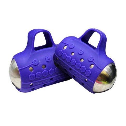 Egg Weights Hand Dumbbells 2pc - Purple 3lbs : Target