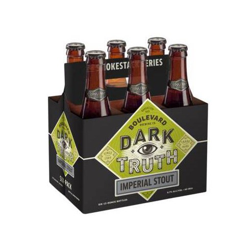 Boulevard Dark Truth Imperial Stout Beer - 6pk/12 Fl Oz Bottles : Target