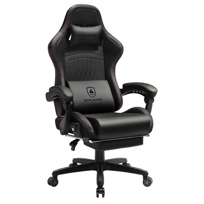 Gtplayer Pro Gaming Chair With Footrest, Dual Bluetooth 5.1 Speakers ...