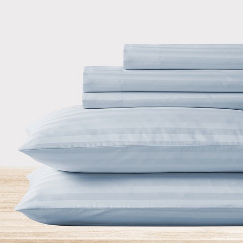 Luxury 500 Thread Count Bed Sheets - Cotton Sateen Sheets Set, Soft ...