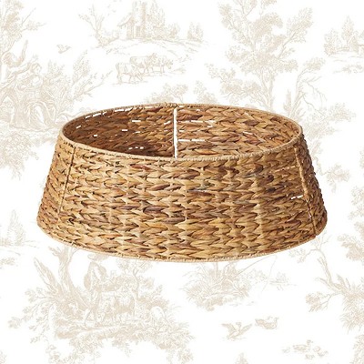 Birdrock Home 4-panel Christmas Tree Collar - Gold - Hammered : Target