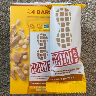 Perfect Bar Peanut Butter Snack Size Protein Bars - 7oz/8ct : Target