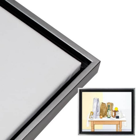 Creative Mark Illusions Floater Frame For 0.75" Depth Canvas 18x24 ...