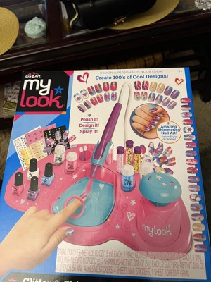 My Look Glitter & Shimmer Designer Nail Art Kit : Target