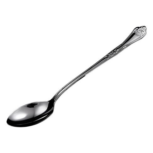 Winco Solid Spoon, Stainless Steel, 13" : Target