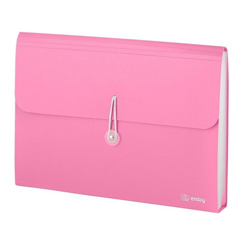 Enday 13-pocket Expanding File, Pink : Target