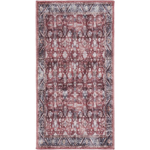 Nourison Washable Brilliance 2' X 4' Brick/ivory Vintage Indoor ...