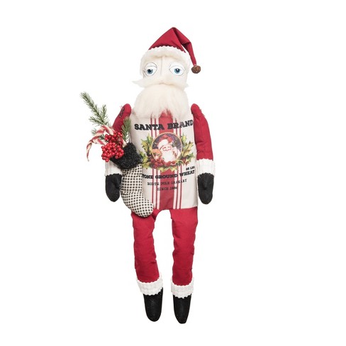 Gallerie Ii Klaus Santa Feedsack Christmas Figurine : Target