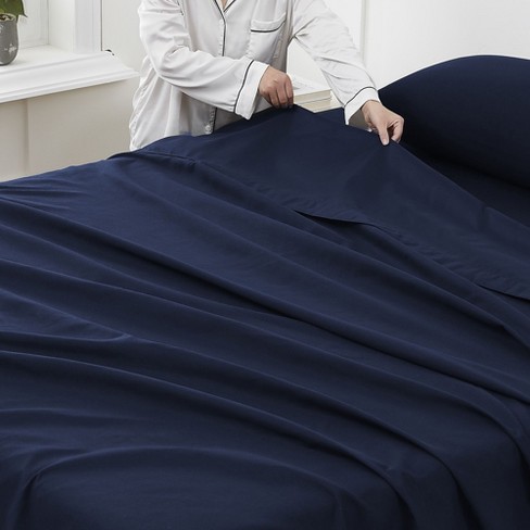 Flat Sheet Only- Ultra Soft Microfiber Top Sheet By Sweet Home ...