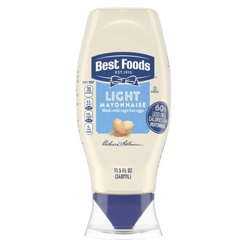 Best Foods Light Mayonnaise Squeeze - 11.5oz : Target