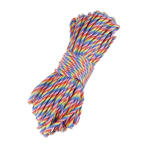 Unique Bargains Tent Rope Outdoor Camping Guylines Ropes 7 Core 4mm 31m ...