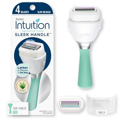 Schick Intuition Reyna Women's Razor - 1 Razor Handle And 2 Refills ...