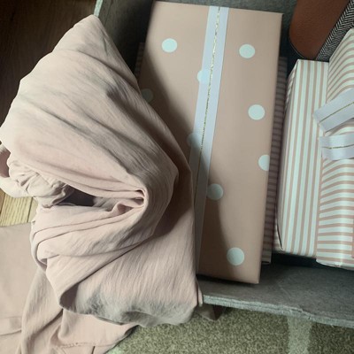 2 Rose Pattern Gift Wrap Set Pink/white - Sugar Paper™ + Target : Target