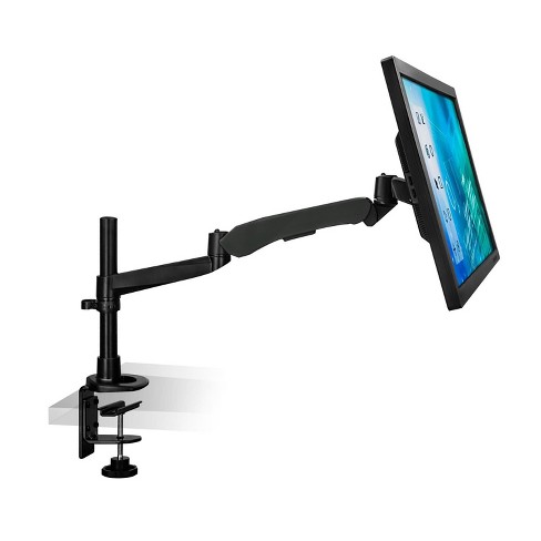 Mount-it! Height Adjustable Spring Arm Dual-segmented Single Monitor ...