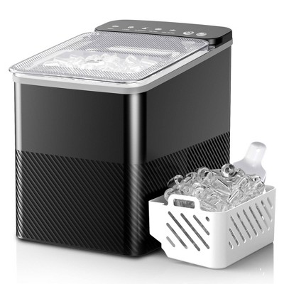 EUHOMY 26.5lbs Portable Countertop Bullet Ice Maker Black : Target