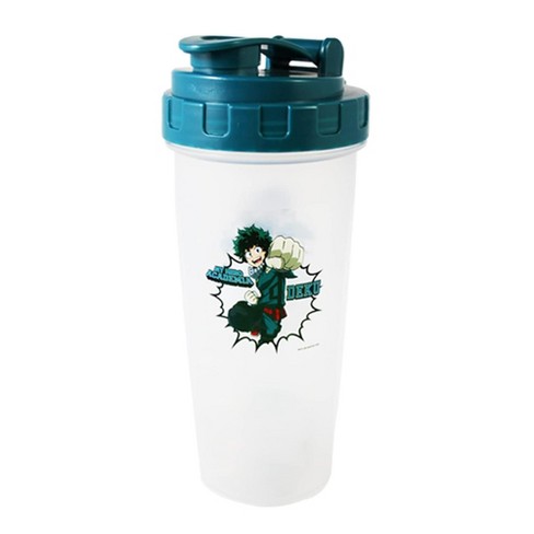 Just Funky My Hero Academia Deku 24oz Plastic Shaker Bottle : Target