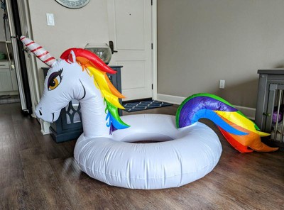 Poolmaster 48" Unicorn Inflatable Swimming Pool Party Float : Target