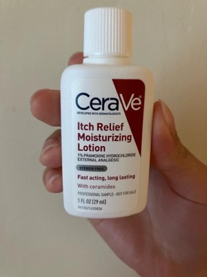 Cerave Itch Relief Moisturizing Lotion For Dry And Itchy Skin Unscented ...