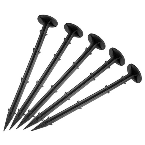 Unique Bargains Garden Stake Plastic Landscape Spike For Holding Fabric ...