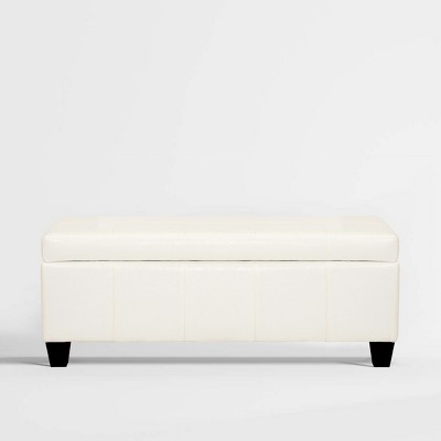 Westintrends 42" Storage Ottoman Bench For Living Room Bedroom : Target