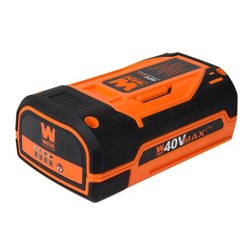 Wen 40417 40v Max Lithium Ion 16" Brushless Chainsaw With 4ah Battery ...