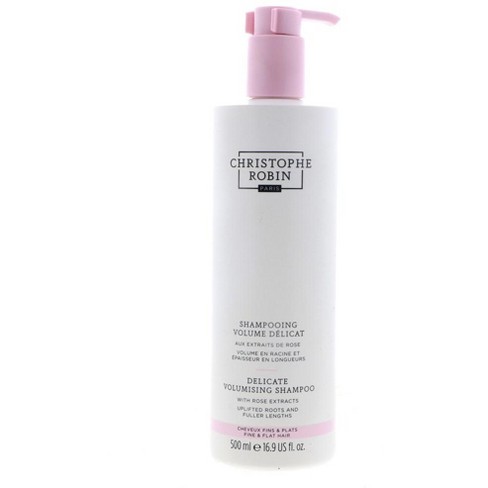 Christophe Robin Delicate Volumizing Shampoo With Rose Extracts, 16.9 ...