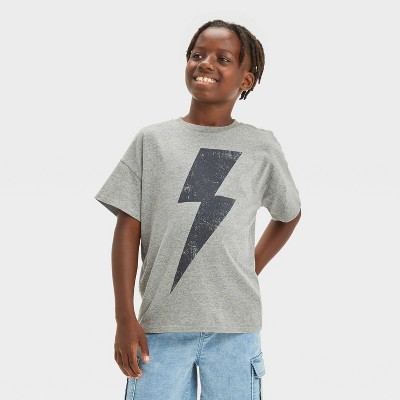 Grayson Mini Bb Drop Shoulder Tee -bolt Graphic M : Target