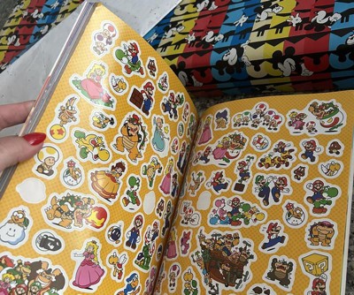 Super Mario Official Sticker Book - By Steve Foxe (paperback) : Target