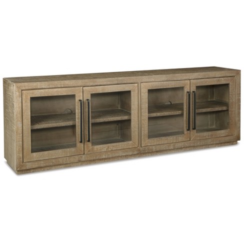 Waltleigh Accent Cabinet With Fixed Shelves & Cable Management ...