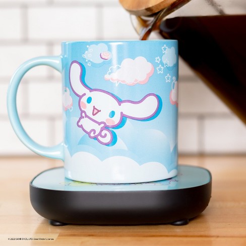 Uncanny Brands Cinnamoroll Coffee Mug With Electric Mug Warmer : Target