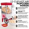 Nostalgia Nhap521rw Old Fashioned Hot Air Popcorn Maker : Target