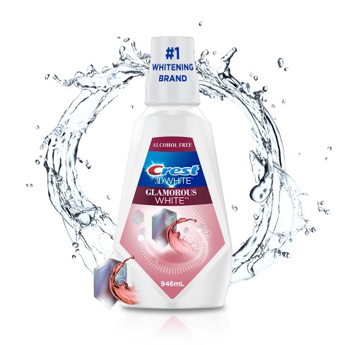 Crest 3d White Glamorous White Alcohol Free Multi-care Whitening ...
