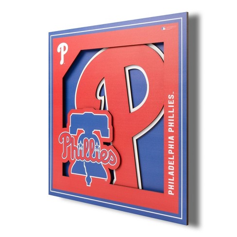 Mlb Philadelphia Phillies 3d Logo Series Wall Art - 12"x12" : Target