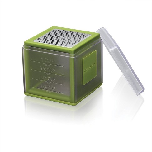 Microplane 3-in-1 Cube Grater with Fine, Ribbon, and Coarse Blades ...