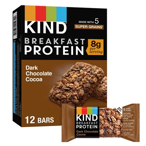 Kind Breakfast Dark Chocolate Protein Bars - 10.58oz : Target