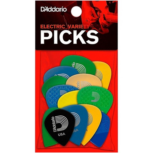 D'addario Electric Pick Variety 13-pack : Target